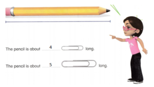 enVision Math Common Core Grade 1 Answer Key Topic 12 Measure Lengths ...
