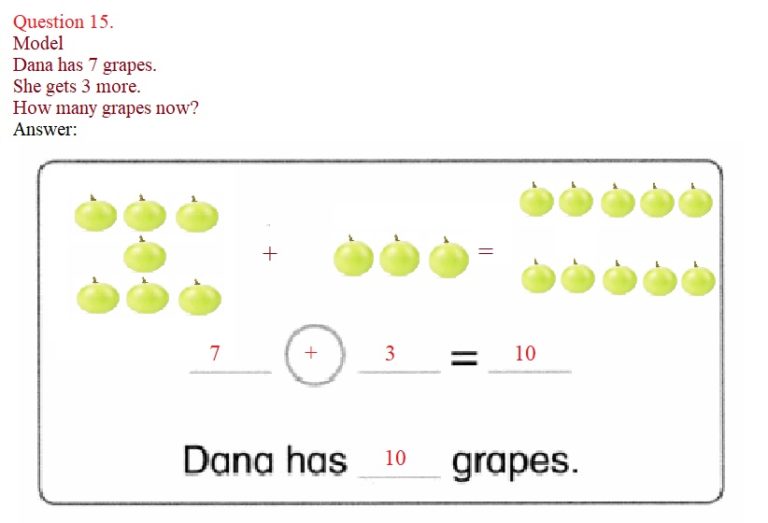 enVision Math Common Core Grade 1 Answer Key Topic 2 Fluently Add and ...