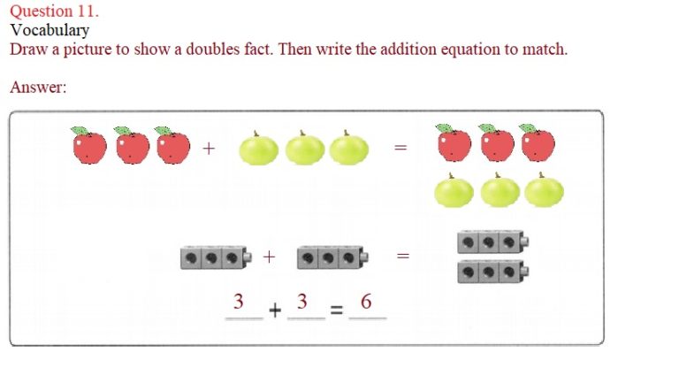 enVision Math Common Core Grade 1 Answer Key Topic 2 Fluently Add and ...