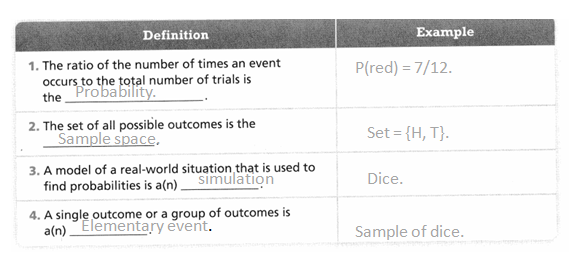 enVision Math Common Core Grade 7 Answer Key Topic 7 Probability ...