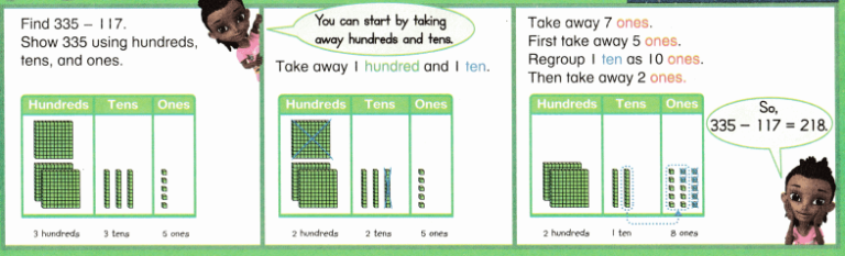 enVision Math Common Core Grade 2 Answer Key Topic 11 Subtract Within ...