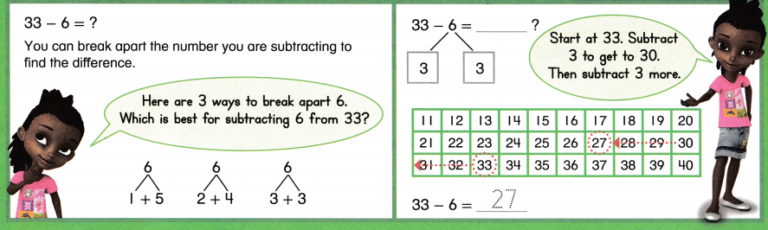 enVision Math Common Core Grade 2 Answer Key Topic 5 Subtract Within ...