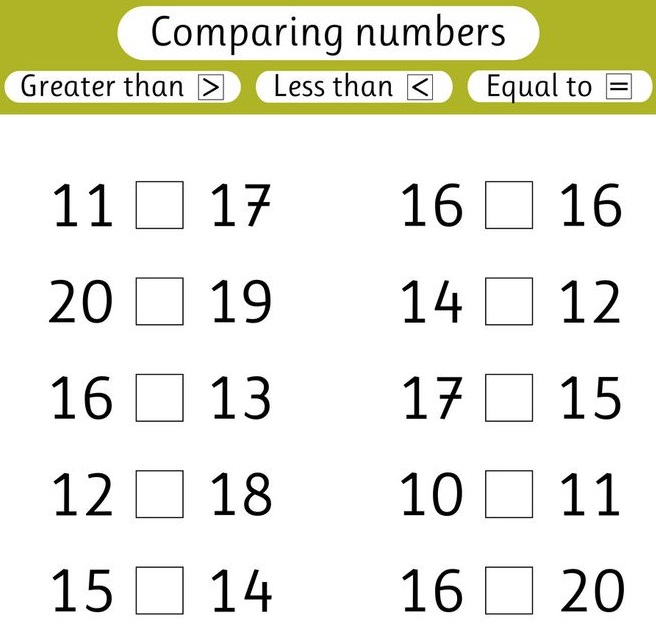 enVision Math Common Core Grade 1 Answer Key Topic 9 Compare Two-Digit ...