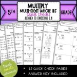 enVision Math Common Core Grade 5 Answer Key Topic 3 Fluently Multiply ...