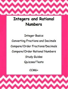 Envision Math Common Core Grade 6 Answer Key Topic 2 Integers and ...