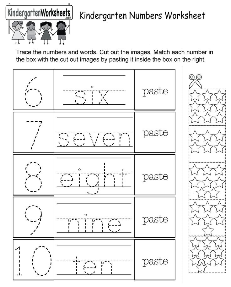 Envision Math Common Core Kindergarten Answer Key Topic 3 Numbers 6 to ...