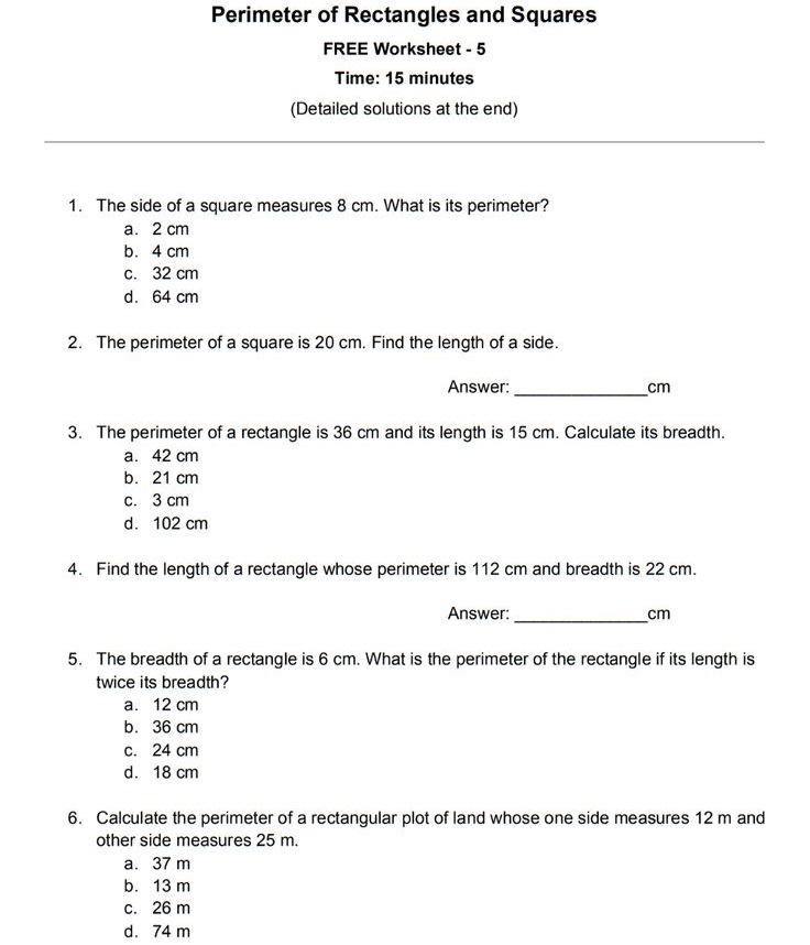 enVision Math Common Core Grade 3 Answer Key Topic 16 Solve Perimeter ...